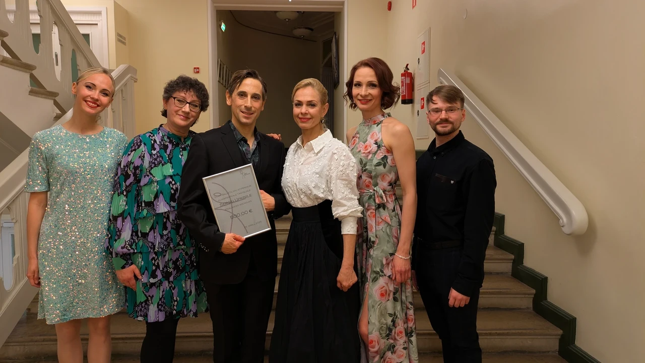 Sergei Upkin receives the Estonian Ballet Union Outstanding Dancer ...